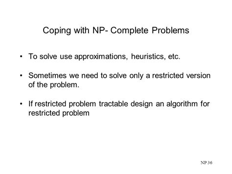 The Theory Of Np Completeness Ppt Video Online Download