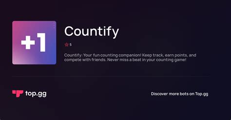 add countify discord bot the 1 discord bot and discord app list