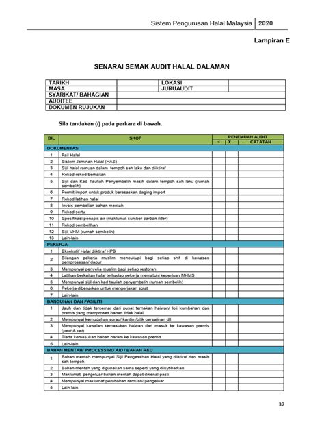 Mhms Sistem Pengurusan Halal Malaysia 2020 36 37 Pdf