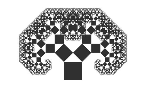 Tree Of Squares Version 1 4 Povray Michael Scharrer