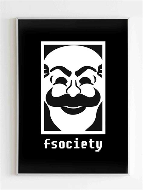 Mr Robot Fsociety Poster