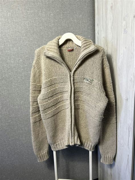 Vintage Rare Vintage Oneill Heavy Knit Zip Sweater Jacket Grailed