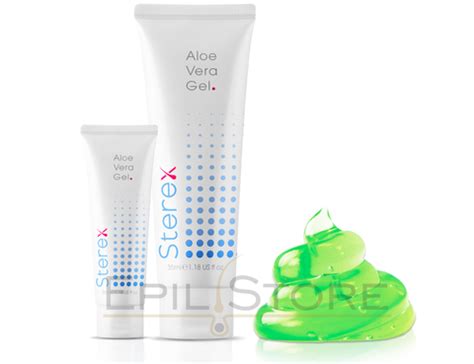 Гель Sterex ALOE VERA для ухода за кожей после эпиляции