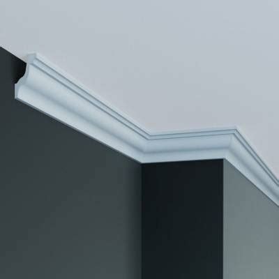 Angle intérieur de moulure plafond P824 en polyuréthane Expertdecor