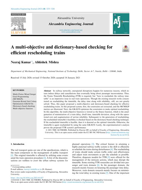 pdf a multi objective and dictionary based checking for efficient