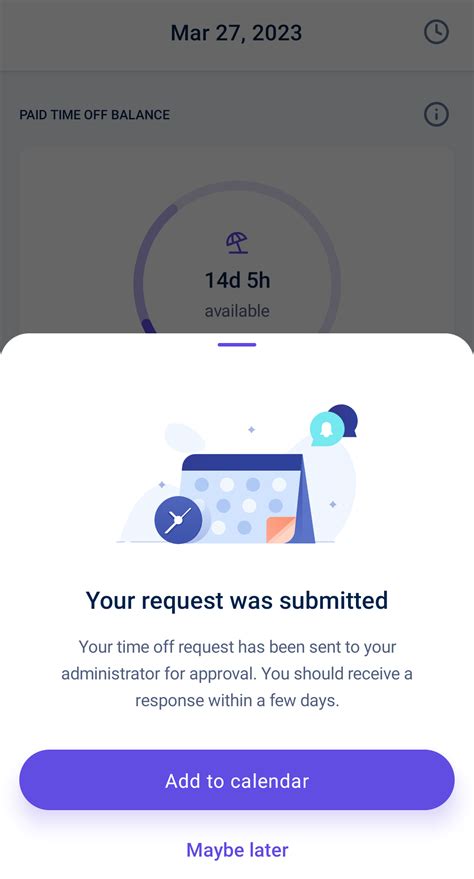 How To Request Time Off On Your Mobile App Remote