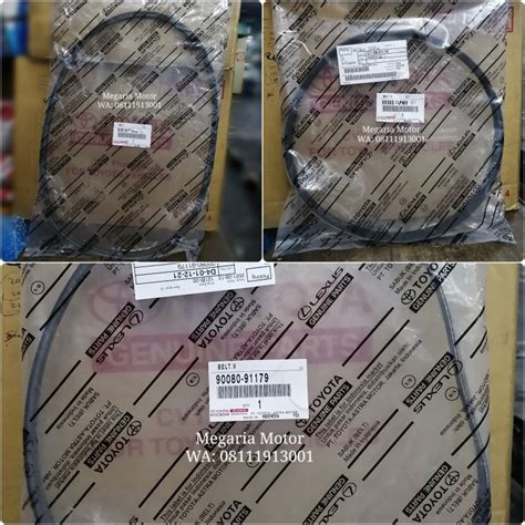 Jual Fanbelt Fan V Belt Tali Kipas Set Kijang Kapsul 7K EFI 2 0 2000cc