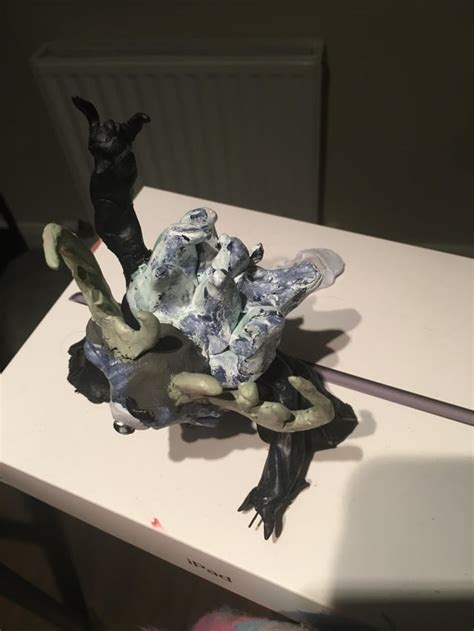 Finally Finished The Deerclops Statue I Admit The Paint Work Aint The