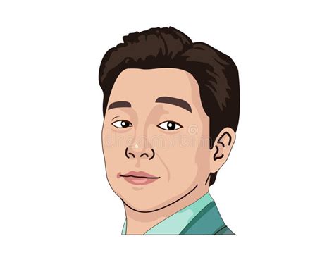 SalesMan Squid Game Character Design Clothes South Korea Film Vector