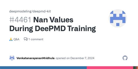 Nan Values During Deepmd Training · Deepmodeling Deepmd Kit