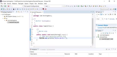 Code Generation And Formatting With Eclipse IDE TestingDocs