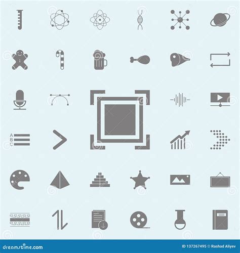 Focus Icon Web Icons Universal Set For Web And Mobile Stock