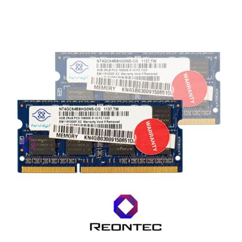 4GB LAPTOP RAM Nanya PC3 - 10600S DDR3 NT4GC64B8HG0NS-CG 2Rx8 | eBay