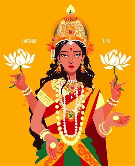Buy Stickerlaxmi Devi Sticker Paper Print By 5 Ace Sticker Paper