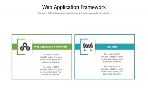 Web Application Framework Ppt Powerpoint Presentation Professional