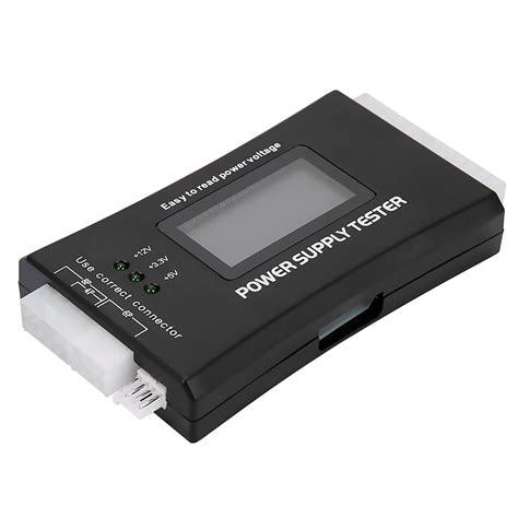 APPLAYERR Compact Power Tester With LCD Detects Voltage And PG Ensures Computer Safety Power