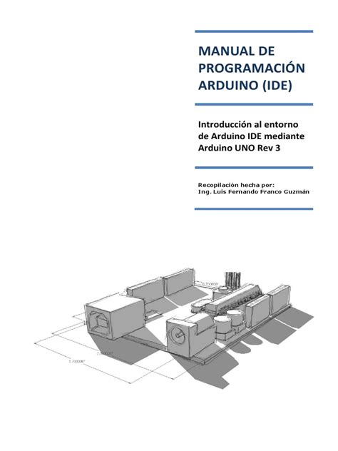 manual de interfaz arduino pdf arduino entorno de desarrollo