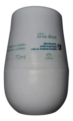 Antitranspirante Roll On Natura Desodorante Antitranspirante Erva Doce