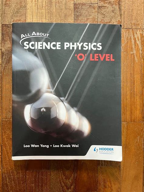 Science Physics O Level Textbook Hobbies And Toys Books And Magazines