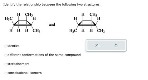 Solved Identify the relationship between the following two | Chegg.com