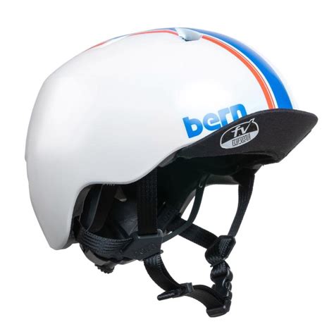 Bern Nino Dvrt Satin White Dětská Helma Na Kolo A Skate Sport365cz