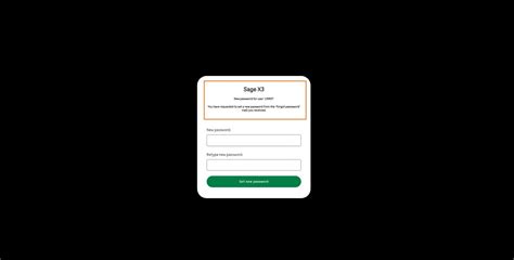 Password Reset Sage X3 Support Sage X3 Community Hub