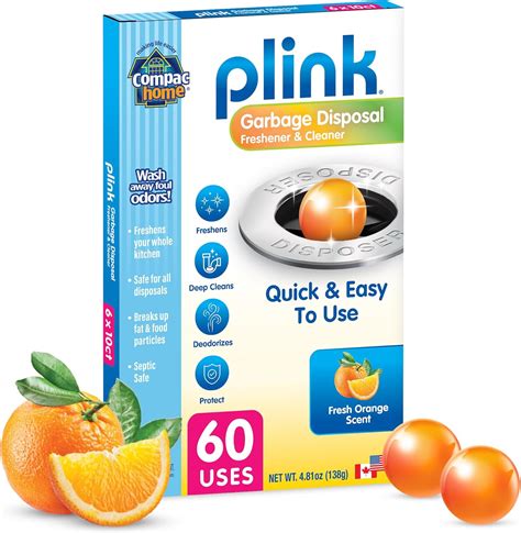 Compac Home [[60 Count]] Plink Garbage Disposal Cleaner And