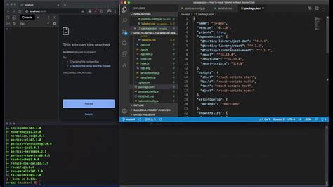 How To Install Tailwind In A React Project Youtube