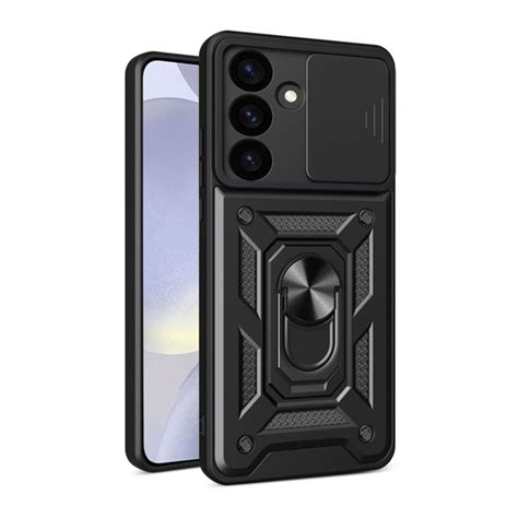 Ultra Odolný Zadný Kryt Armor Lens Na Samsung S24 Plus čierny