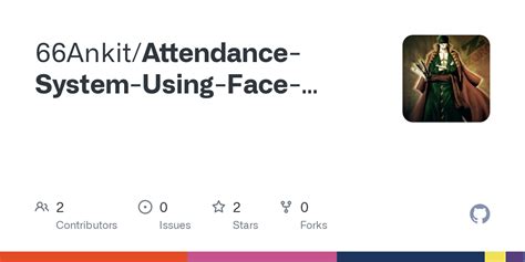 GitHub Ankit Attendance System Using Face Recognition
