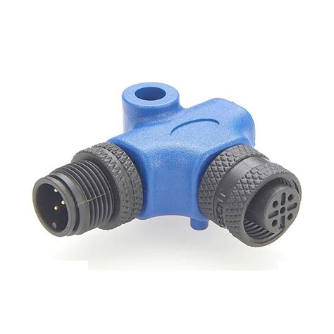 Am Nmea 005 P Marine Nmea 2000 Male To Female 90° Connector Amaltheia Marine Marine Equipment