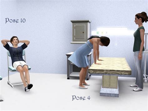 Two Women Are Sitting In Chairs And One Woman Is Standing Next To A Table With A Computer Screen