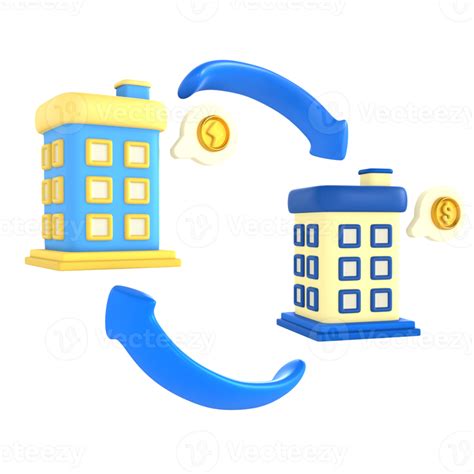 Business To Business Financial Technology 3d Icon Render 28035603 Png