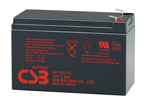 GP1272 datasheet - raquo; raquo; raquo; Batteries for General Lighting