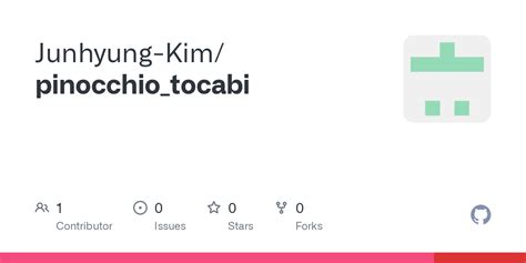 GitHub Junhyung Kim Pinocchio Tocabi