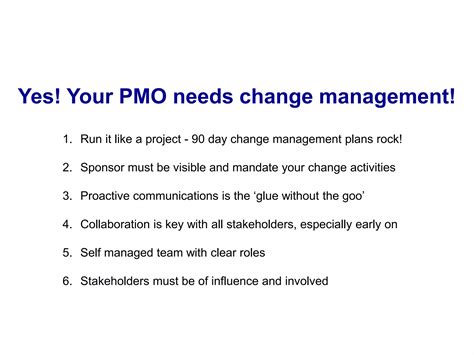 The PMO Journey PPTX Computer Software And Applications Computing