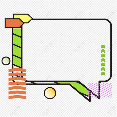 그래픽 테두리 요소 Png 일러스트 무료 다운로드 Lovepik