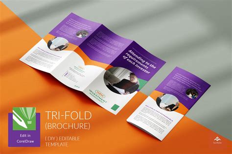 Ivm Business Tri Fold Brochure Editable Template Cdr