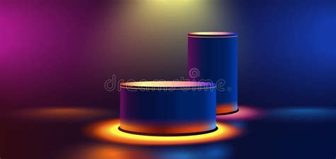 Display 4 Test Stock Vector Illustration Of Glowing 271428620