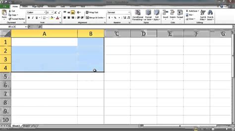 Mat142 Excel Video Cell Formating Youtube