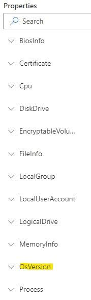 Intune Device Query Intune Advanced Analytics