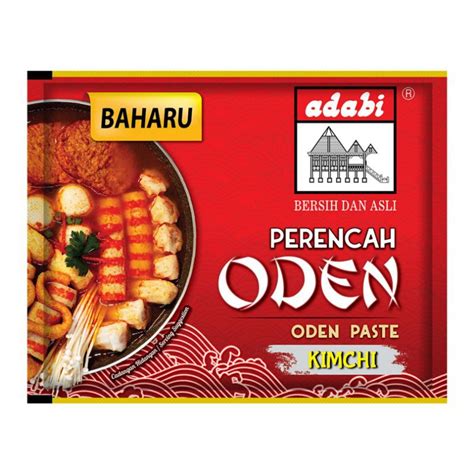 120g Perencah Oden Kimchi Paste Adabi Shopee Malaysia