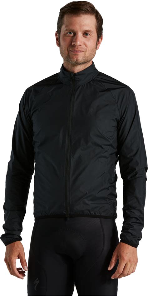 Mens Sl Pro Wind Jacket Black Jacket Theflowbike