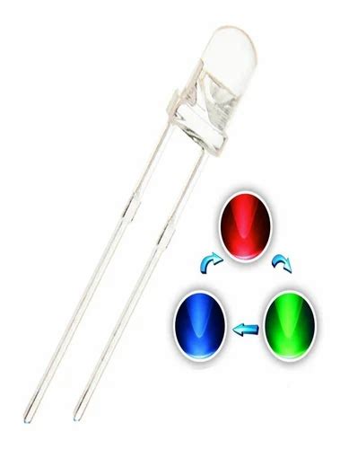 Short 5mm RGB Fast Flashing Led Lamp Common Anode At 3 Piece In Bengaluru