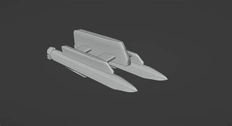 Stl File Russian Kh 101102 Missile And Mount・3d Printable Model To