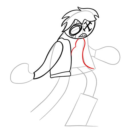 How To Draw Corrupted Ruv Sketchok Easy Drawing Guides