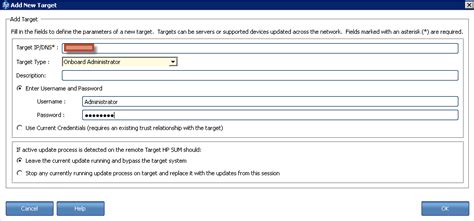 Upgrading A Bladesystem C With Hp Smart Update Manager Wahl Network