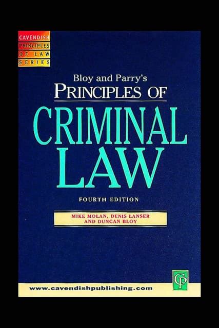 Principles Of Criminallawprinciplesoflawseries Pdf