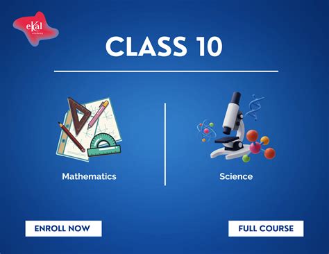 Class 10 Science And Mathematics Ekal Academy