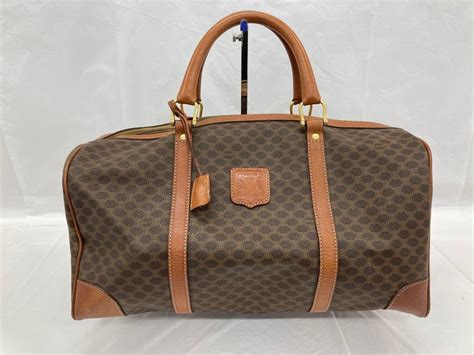 Yahooオークション Celine セリーヌ ボストンバッグ マカダム M11【